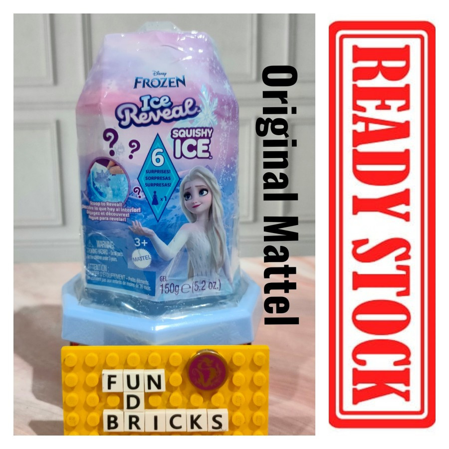 Jual Frozen Ice Reveal Squishy Ice Mattel Action Figure | Shopee Indonesia