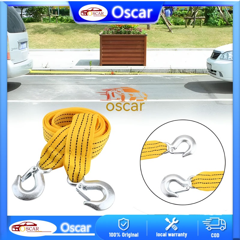 Jual Tali Derek Mobil Towing Emergency Car Tow Rope 3 Meter 3 ton /5 ...