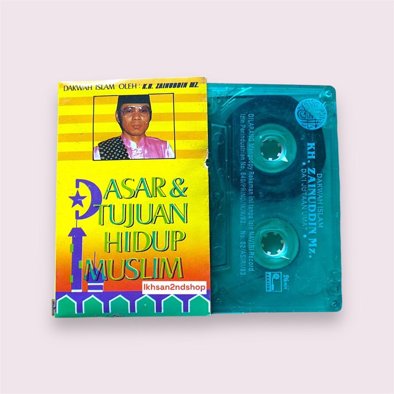 Jual Kaset Pita K.H Zainuddin MZ - Dasar & Tujuan Hidup Muslim | Shopee Indonesia