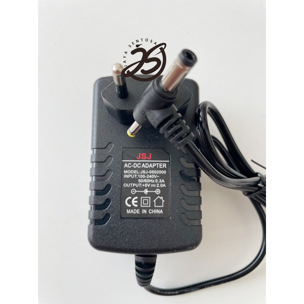 Jual ADAPTOR 5V 2A JACK T ADAPTOR AC DC 5V ADAPTOR 5 VOLT 2 AMPERE (4mm ...