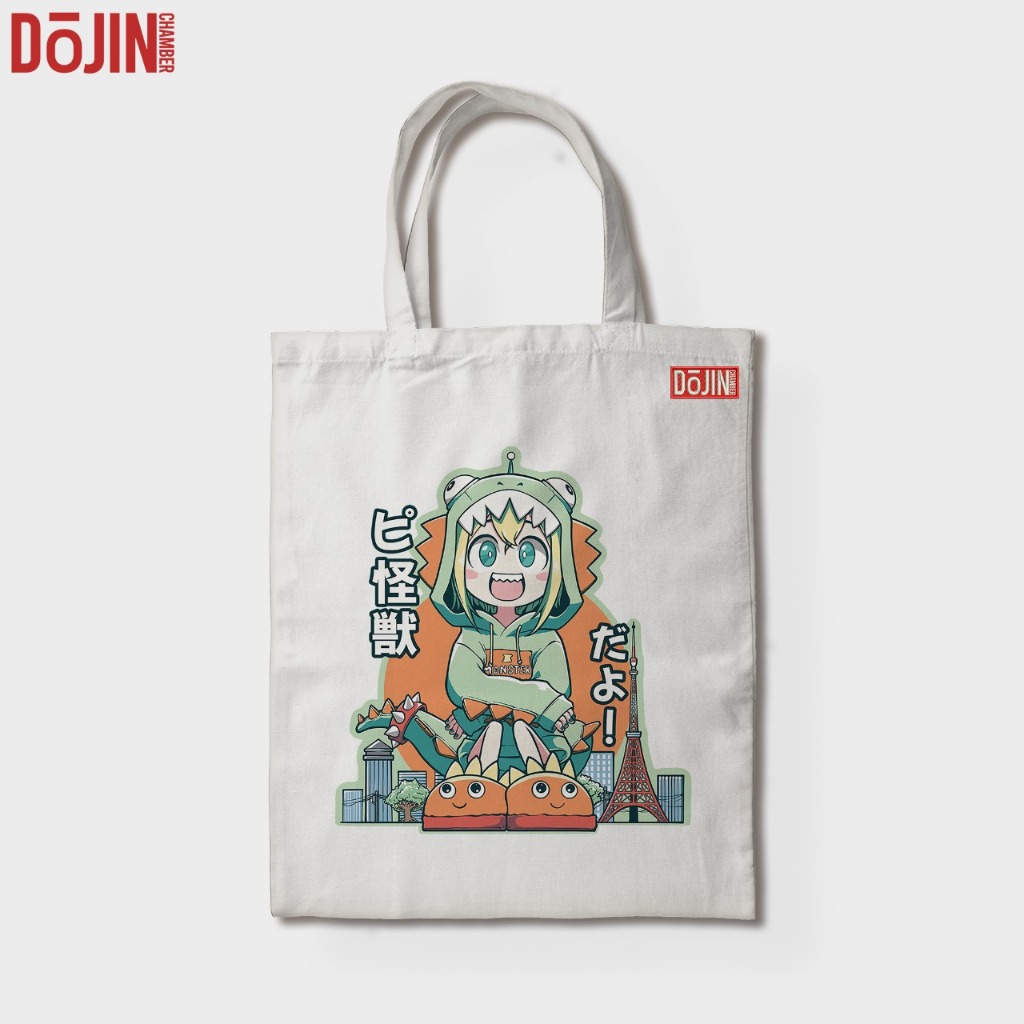 Jual Tote Bag Virtual Youtuber Pikamee Kaiju | Dojin Chamber | Shopee Indonesia