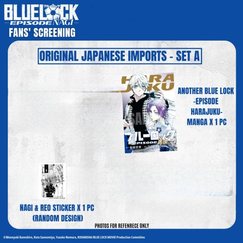 Jual [READY] Blue Lock: Another Episode Nagi Harajuku / Omotesando ...