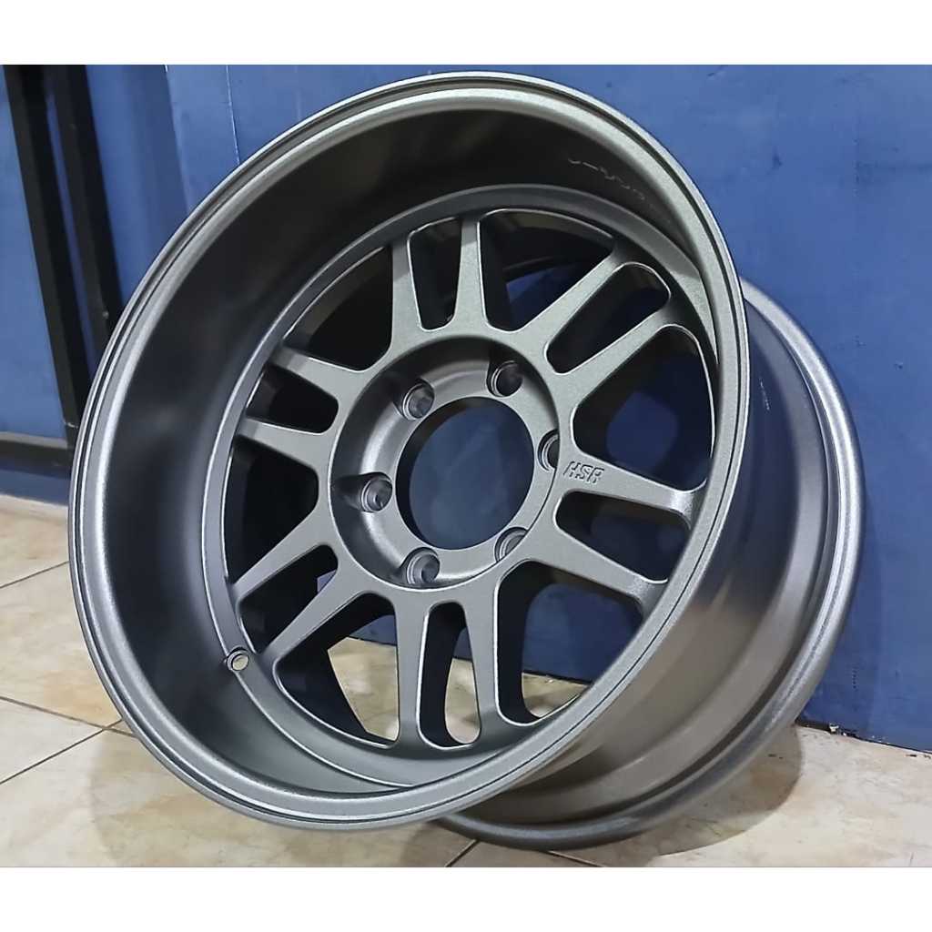 Jual VELG MOBIL RACING HSR BOROKO BLY RING 18 PCD 6X139,7 BUAT PAJERO FORTUNER HILUX DC DLL ...