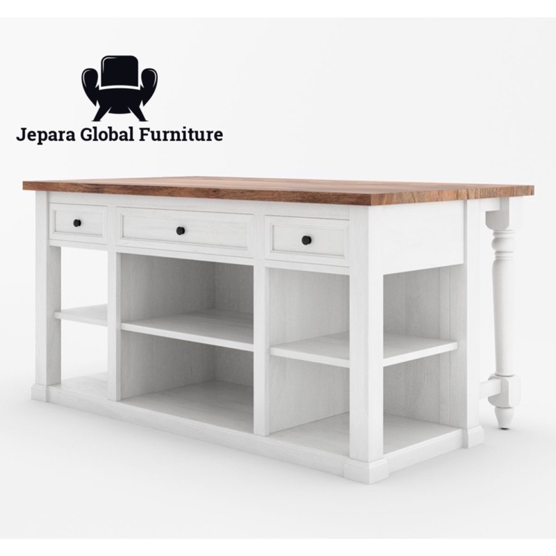 Jual Kitchen Island Meja Dapur kaki doble - meja dapur duco - meja ...