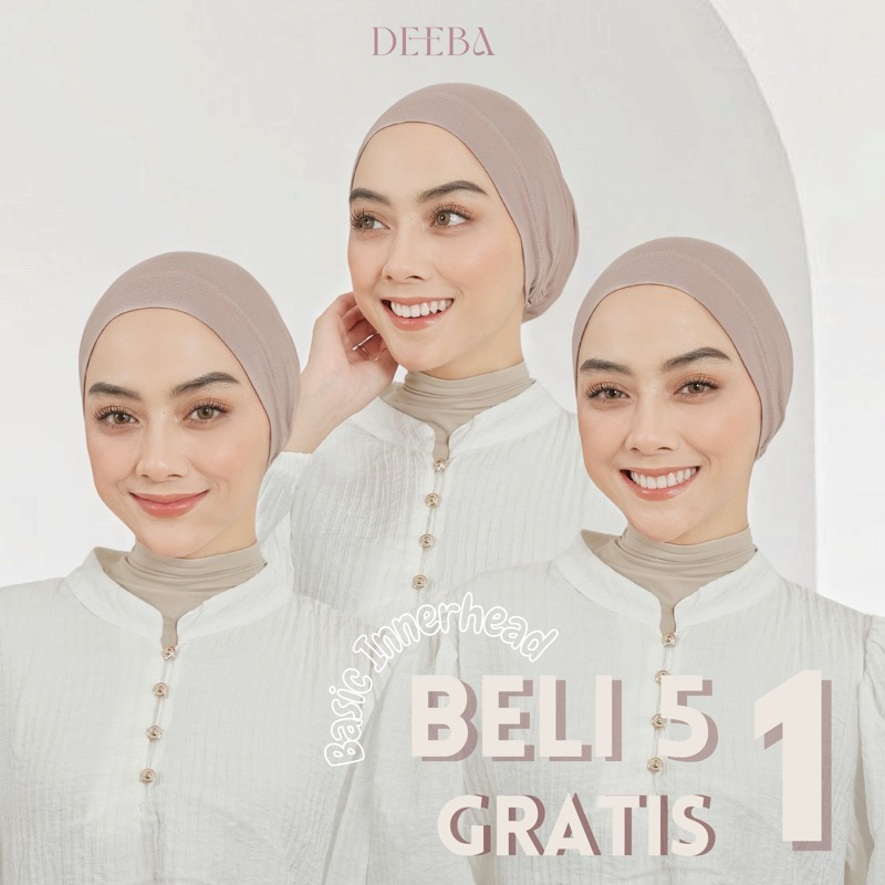 Jual Deeba - Beli 5 free 1 Basic Innerhead (Ciput Arab Kaos Rayon ...
