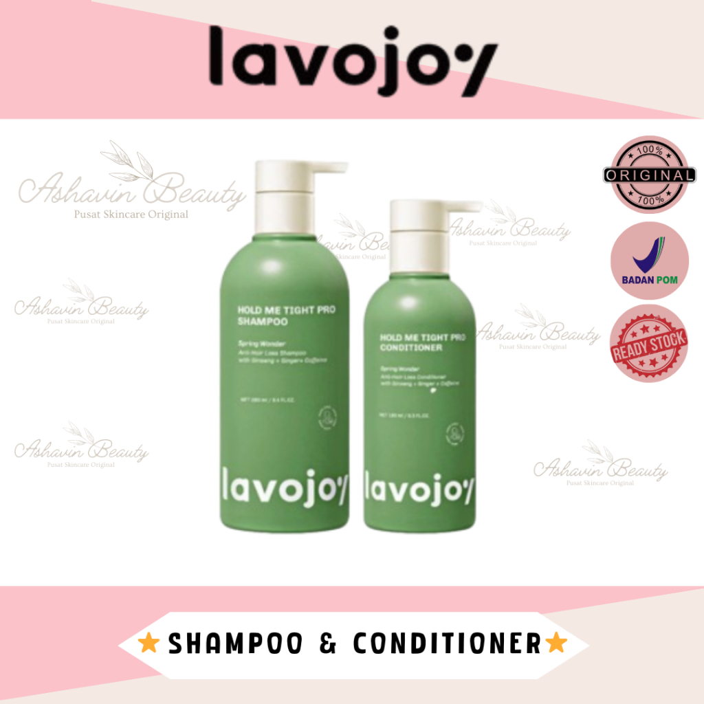 Jual Lavojoy Hold Me Tight Pro Shampoo | Conditioner Spring Wonder ...