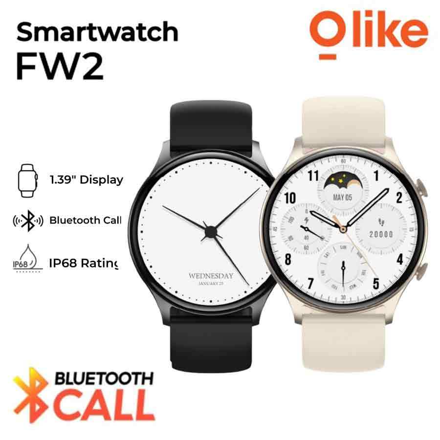 Jual Olike FW2 Smartwatch 1.39" HD Display Bluetooth Call IP68 Health ...