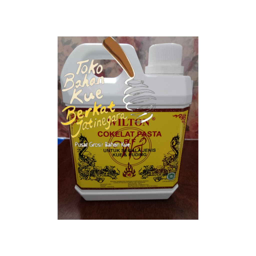 Jual COKLAT PASTA BF WILTON 1L / WILTON COKELAT PASTA BF / WILTON BF ...