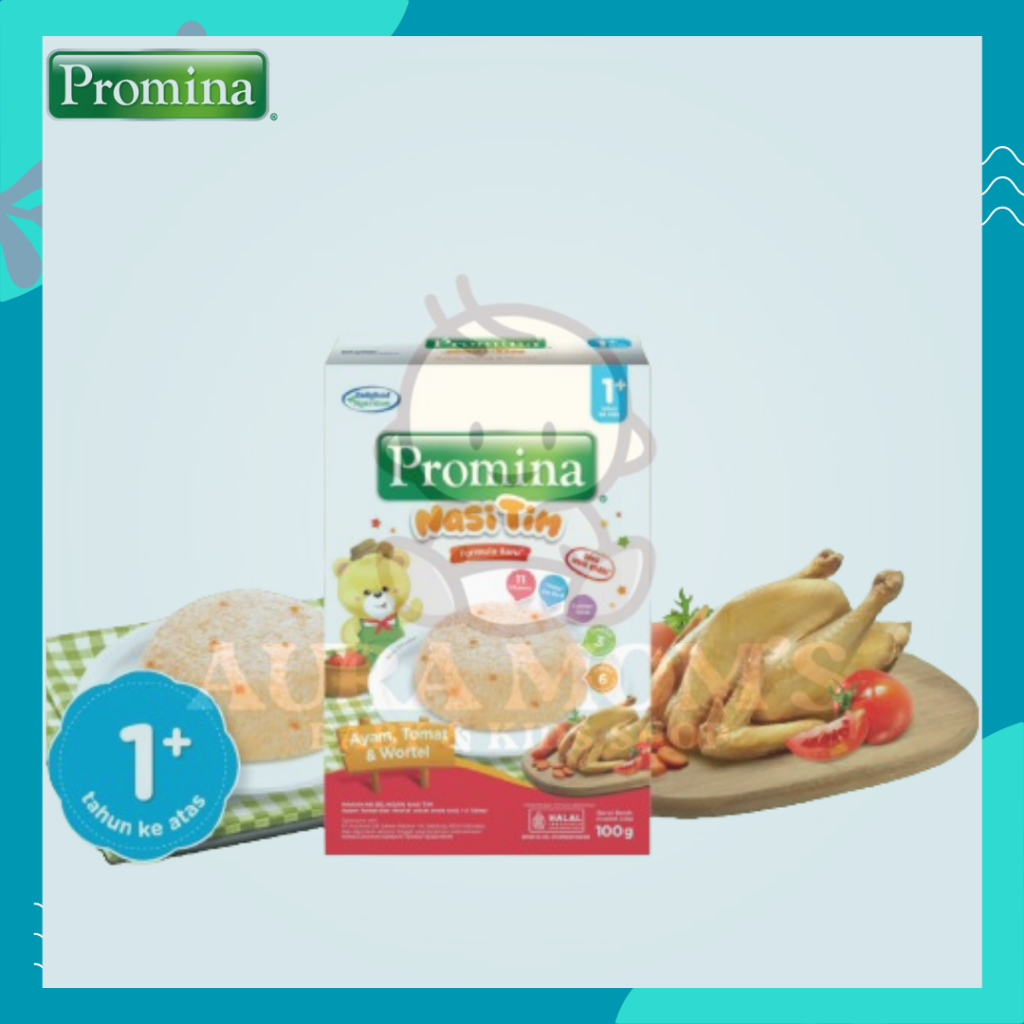 Jual Promina - Nasi Tim Ayam Tomat Wortel 100g (1+ Tahun) | Shopee ...