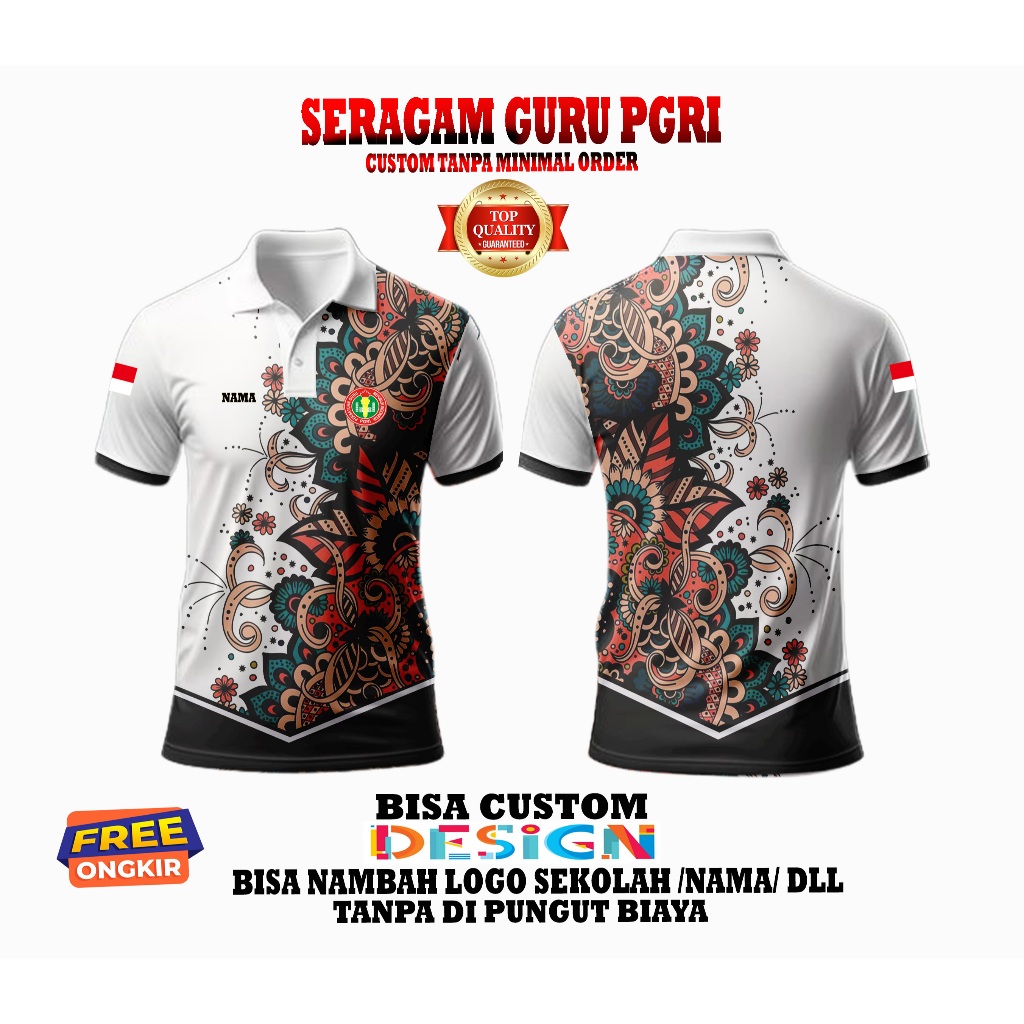 Jual Jersey Olahraga Guru PGRI | Baju PGRI ASN PNS DInas SDG Kelurahan ...