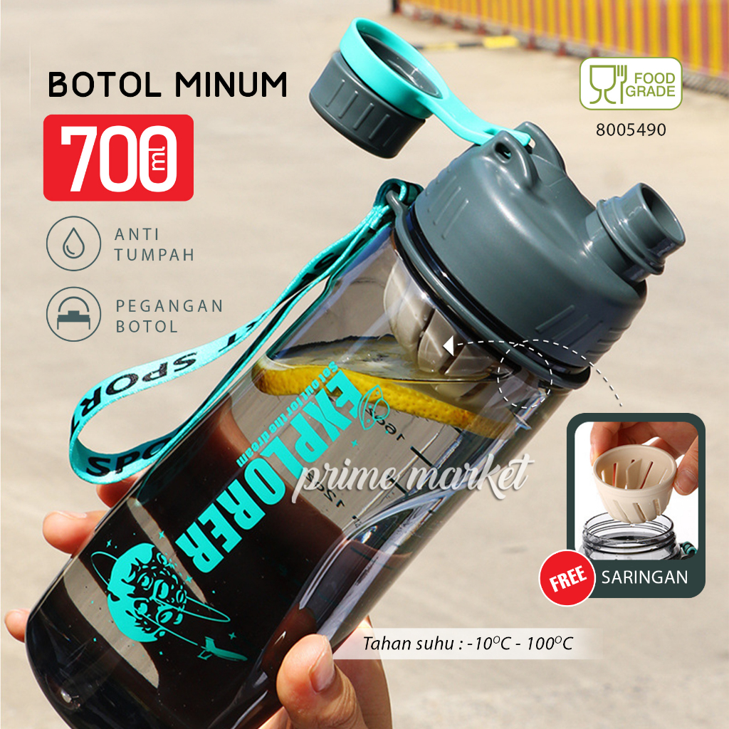 Jual Botol Minum Aesthetic 700ml Botol Minum BPA FREE Botol AIr Minum Tempat Minum (8005405 ...