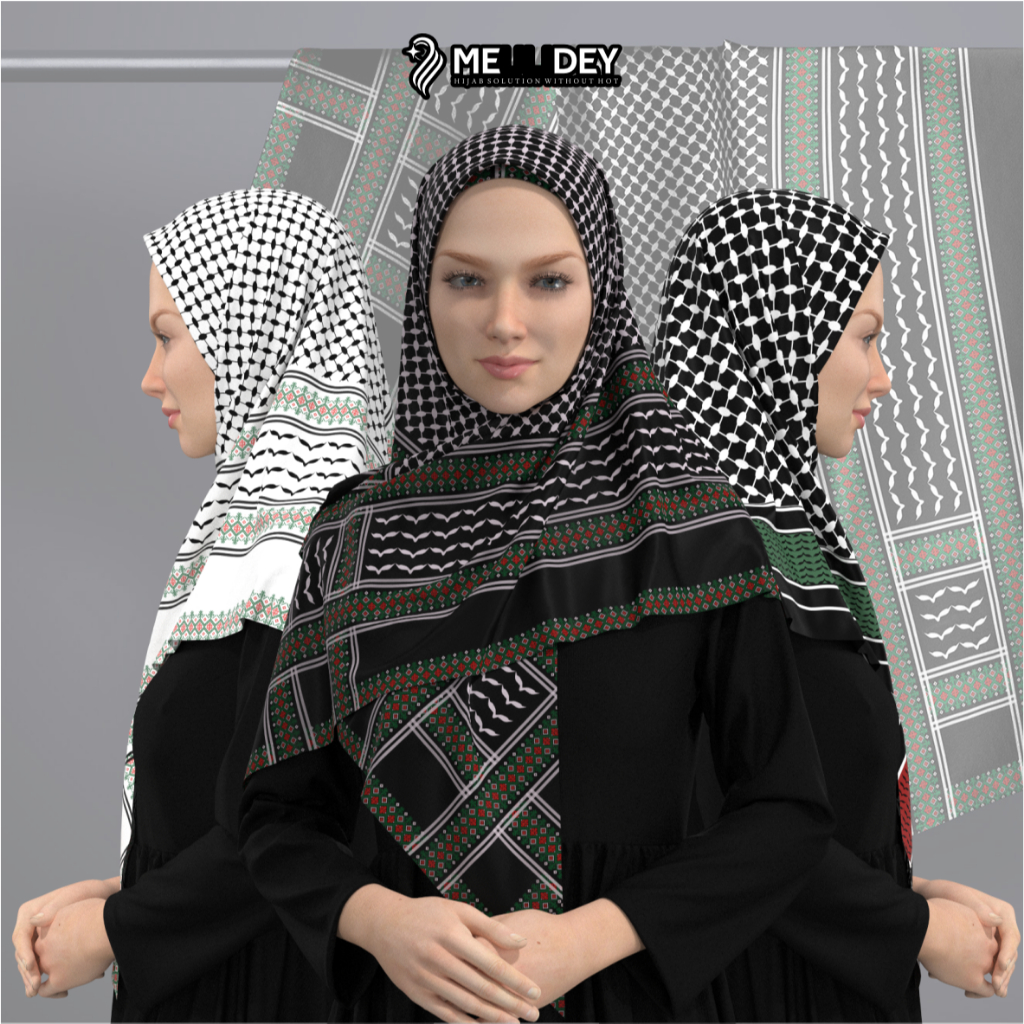 Jual Kerudung Palestina - Jilbab Premium bahan voal ultrafine (lembut ...