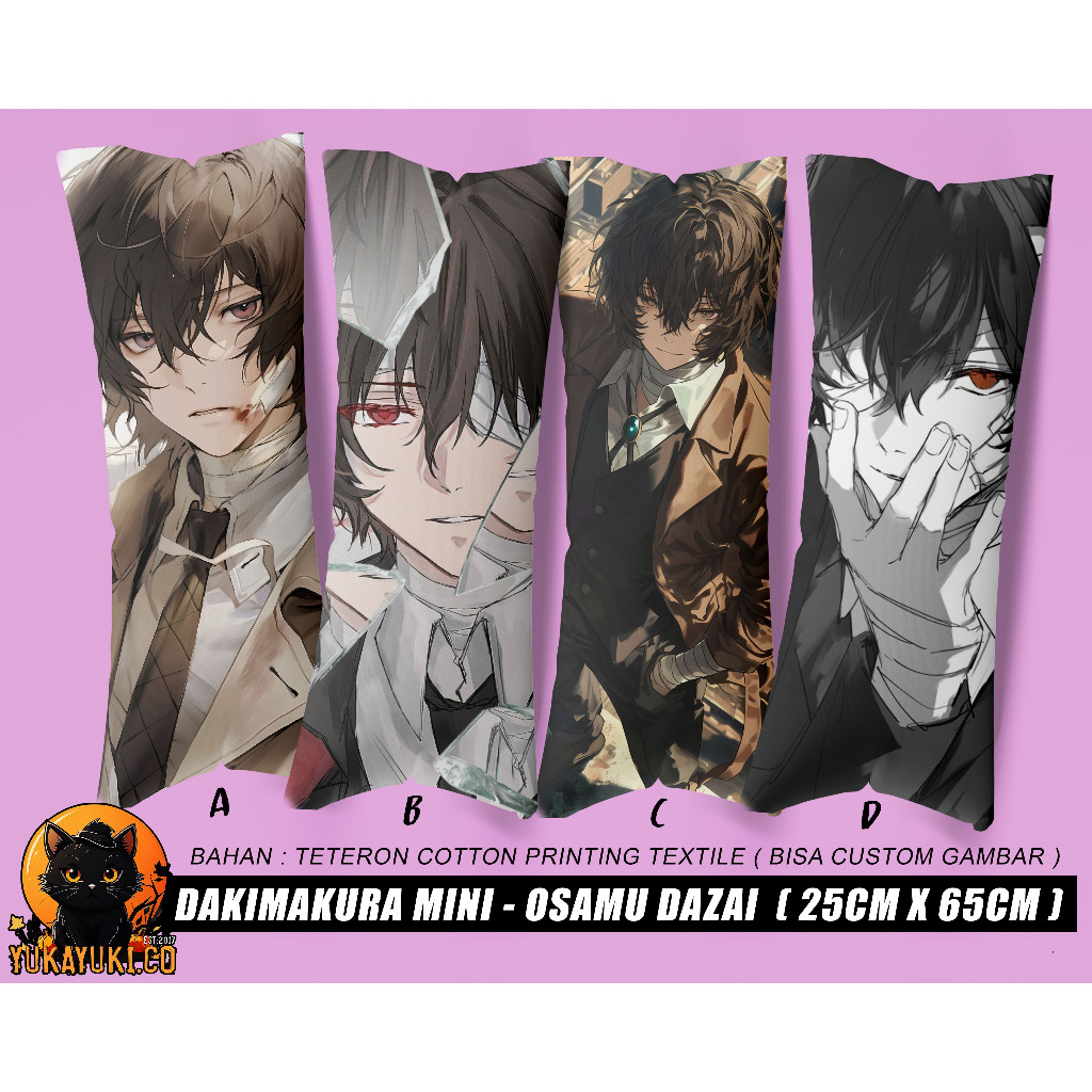 Jual Bantal Dakimakura Osamu Dazai | Shopee Indonesia