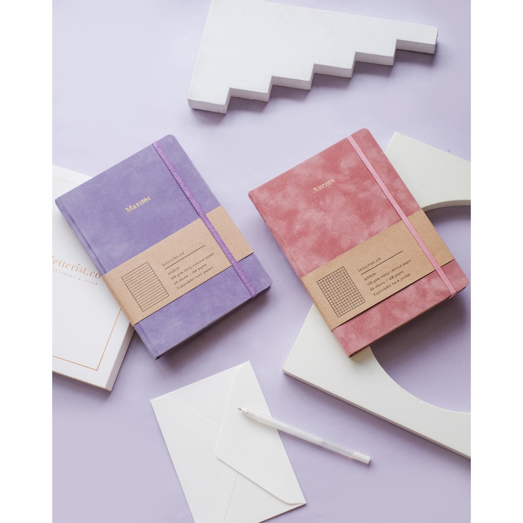 Jual MINOR DEFECT - Mason Suede / Wood Notebook | Shopee Indonesia