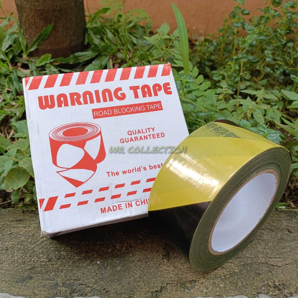 Jual Lakban Police Line / Warning Tape / Lakban kuning / Lakban polisi / Tape Penanda Batas Area ...