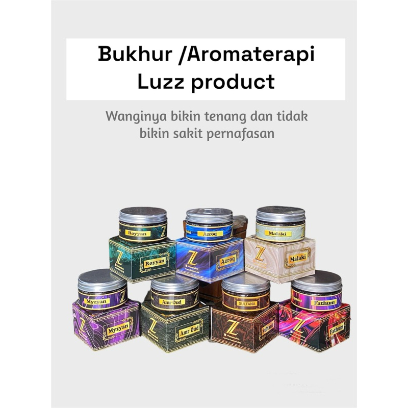 Jual BUKHUR AROMATHERAPY / WEWANGIAN ARAB / PENGHARUM RUANGAN LUZZ ...
