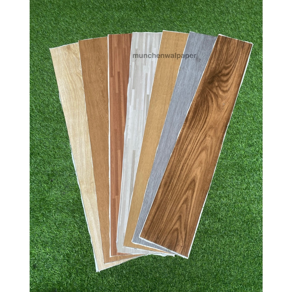 Jual HOT!!! Lantai VINYL Sticker Tebal 1,5mm / Lantai VINYL. Motif Kayu ...