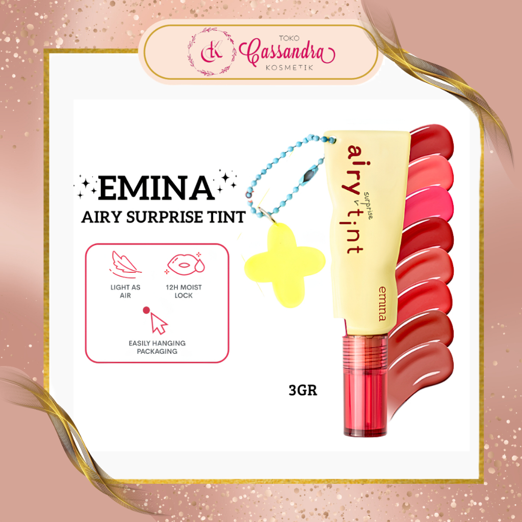 Jual EMINA AIRY SURPRISE TINT ALL SERIES | Shopee Indonesia