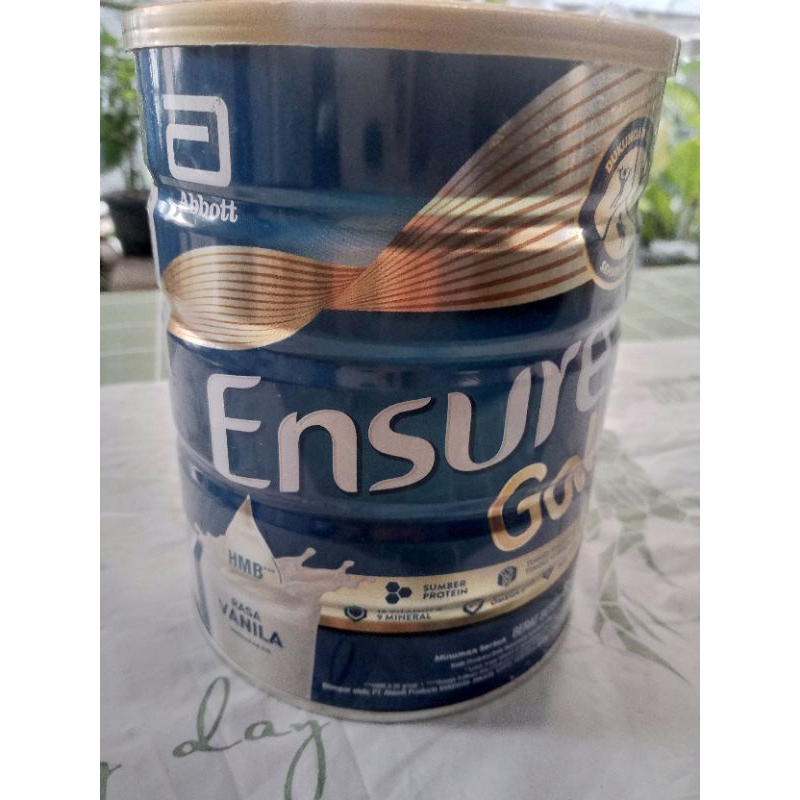 Jual ENSURE GOLD vanilla 850gr | Shopee Indonesia