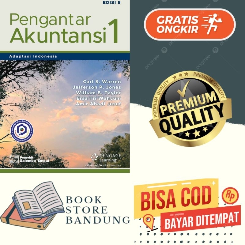 Jual BUKU Pengantar Akuntansi 1—Adaptasi Indonesia Edisi ke-5 .Carl S. Warren.ORIGINAL | Shopee ...