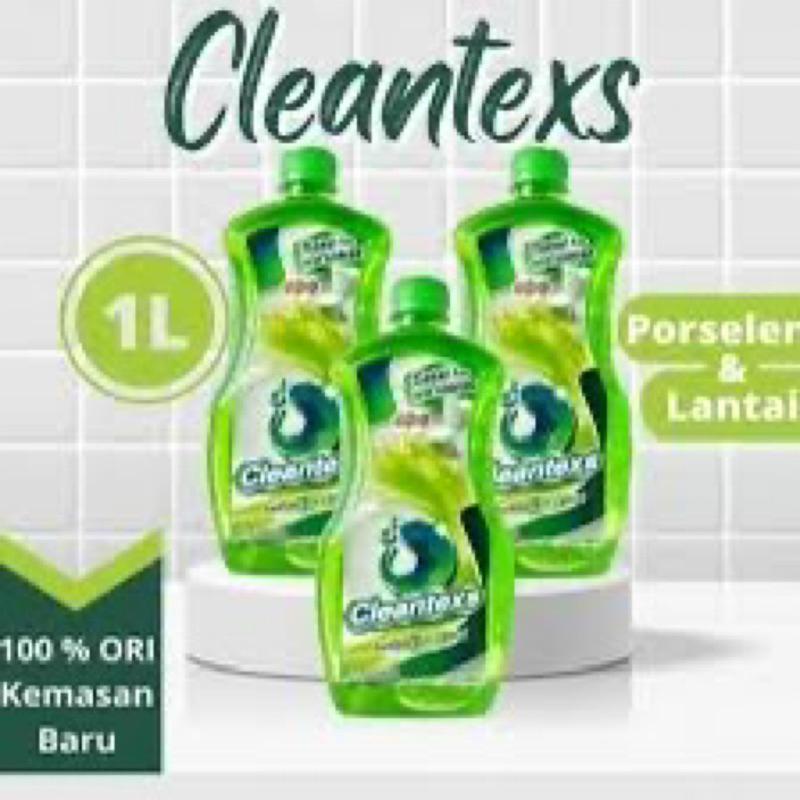 Jual CLEANTEX PEMBERSIH KERAH NODA YANG MEMBANDAL 1 LITER | Shopee Indonesia