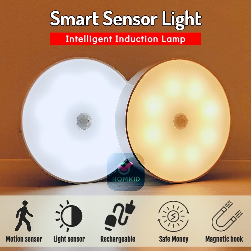 Jual Lampu LED Sensor Otomatis Sensor Gerak baseus killer | Shopee ...