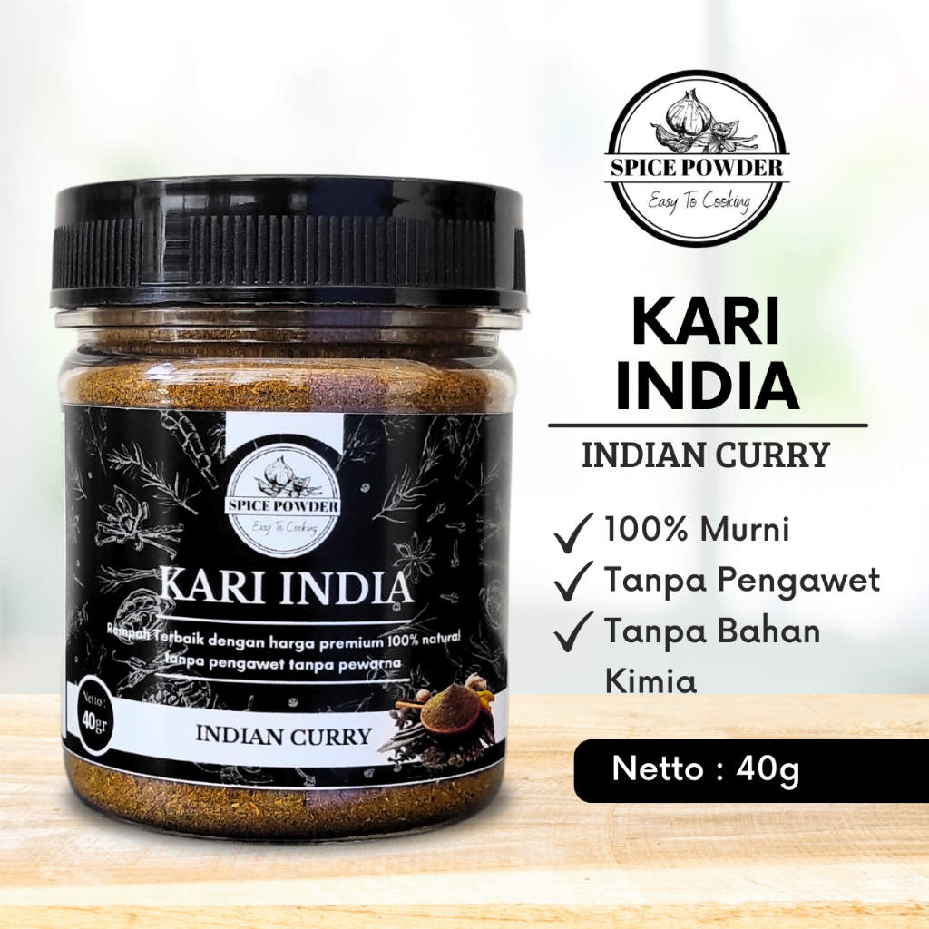Jual Spice Powder - Indian Curry Bumbu Dapur Bubuk Kari India Halal ...
