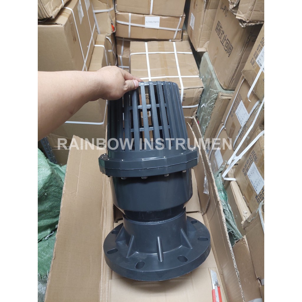 Jual Foot Valve Pvc ukuran 6" inch DN-150 model flange / Foot Valve ...