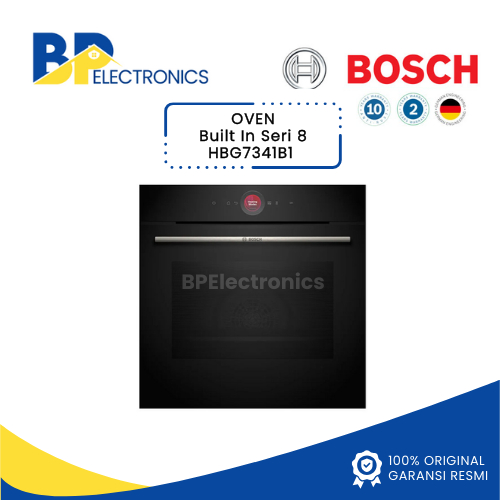 Jual Oven Bosch HBG7341B1 Oven Tanam / Built-In Oven 60x60cm Seri 8 ...