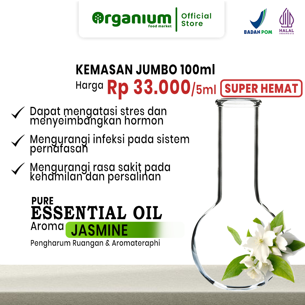 Jual Organium Pure Essential Oil Aromatherapy Air Purifier Jasmine ...