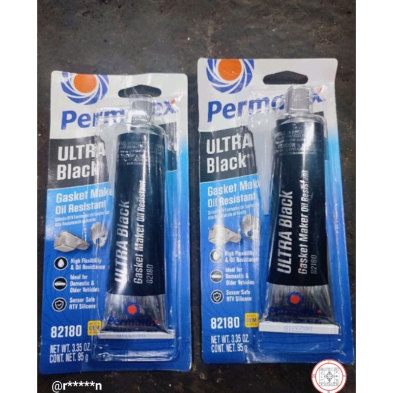 Jual Permatex Ultra Black Maximum Oil Resistance Gasket Marker | Shopee ...