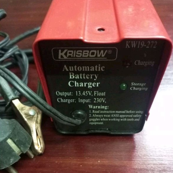 Jual Krisbow automatic charger accu ( charger aki) | Shopee Indonesia