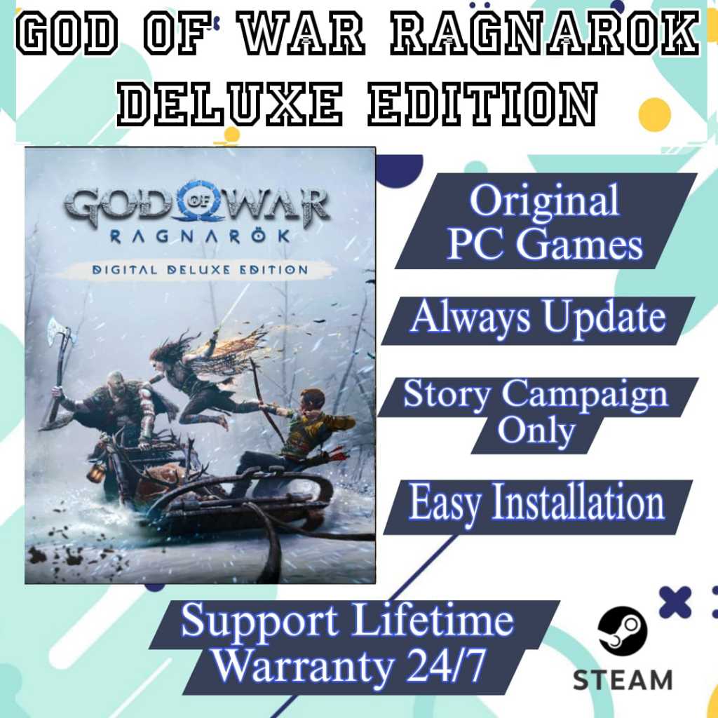 Jual GOD OF WAR RAGNAROK DELUXE EDITION PC ORIGINAL | Shopee Indonesia