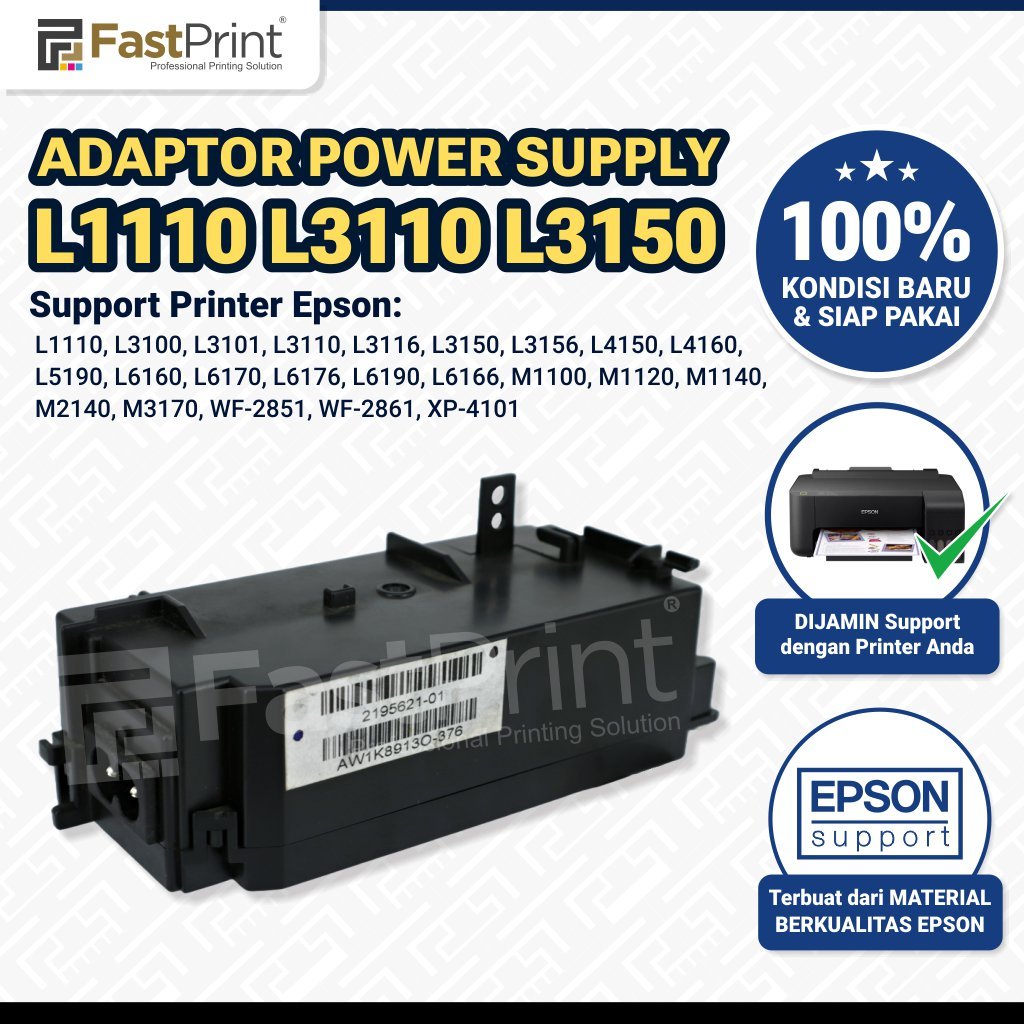 Jual Adaptor Power Supply Printer Epson L1110 L3110 L3150 | Shopee ...