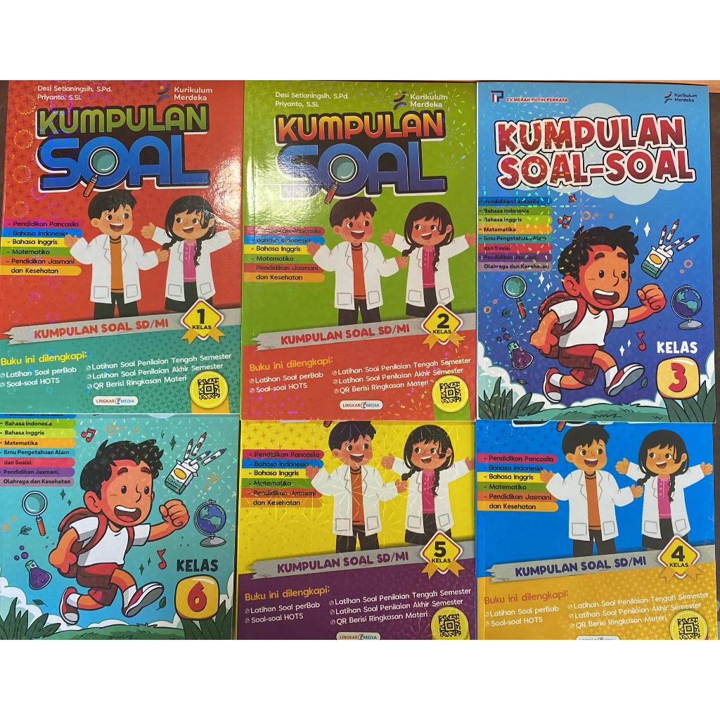Jual Buku KUMPULAN SOAL KELAS 1 2 3 4 5 6 SD KURIKULUM MERDEKA LM | Shopee Indonesia