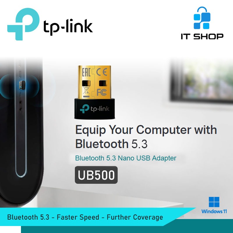 Jual TP-Link TPLINK UB500 Bluetooth 5.3 Nano USB Adapter | Shopee Indonesia