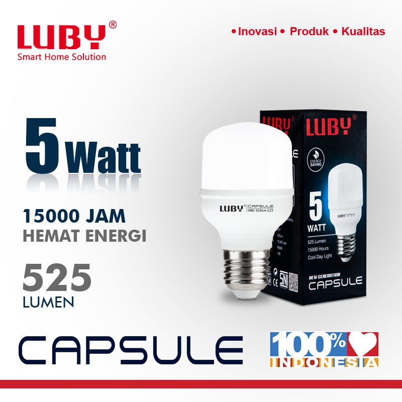 Jual LED Luby tipe Capsule 5 Watt | Shopee Indonesia