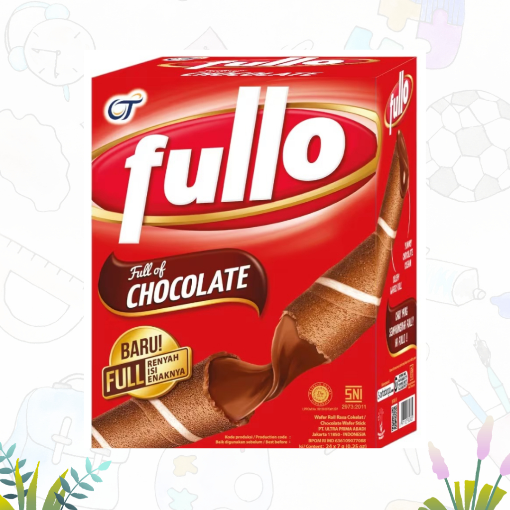 Jual Fullo Stick Wafer Rasa Coklat 24x7gr (1Box) | Shopee Indonesia