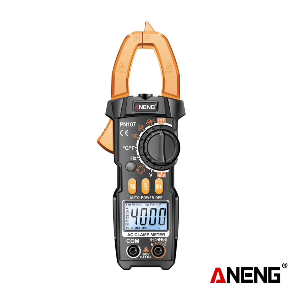 Jual Aneng PN107 Digital 4000 Counts Clamp Meter Volt Multimeter Diode ...