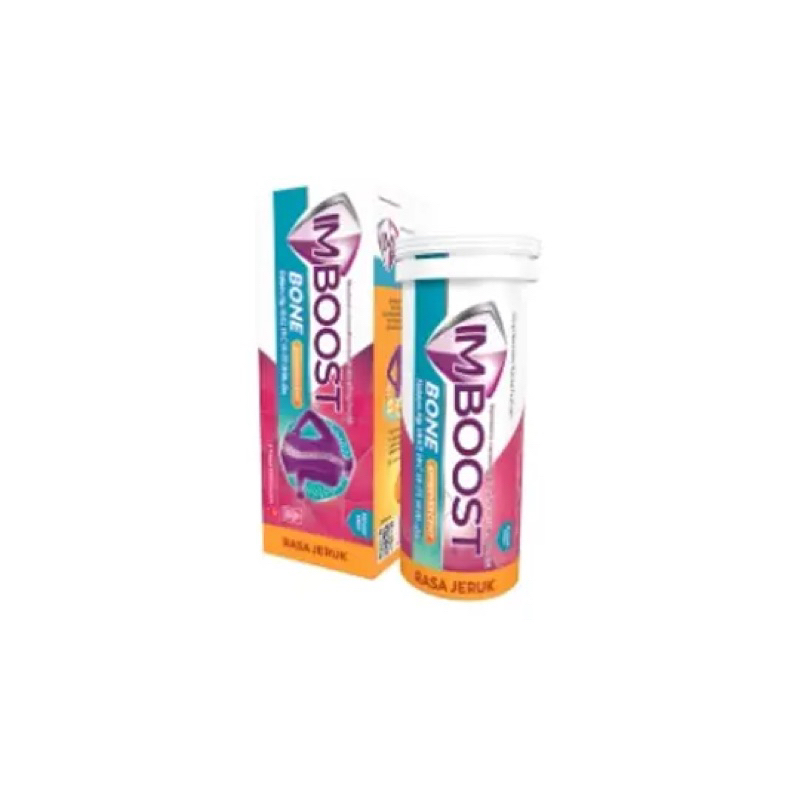 Jual Imboost Bone Effervescent Suplemen Tulang dan Gigi Rasa Jeruk Isi ...