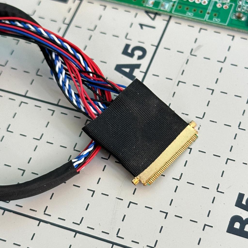 Jual Paket Mainboard Kabel LVDS 40Pin untuk layar Laptop Resolusi HD ...