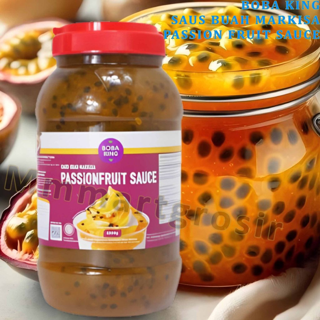 Jual Boba King / Saus Rasa Buah Markisa / Passion Fruit Sauce / 2300gr ...