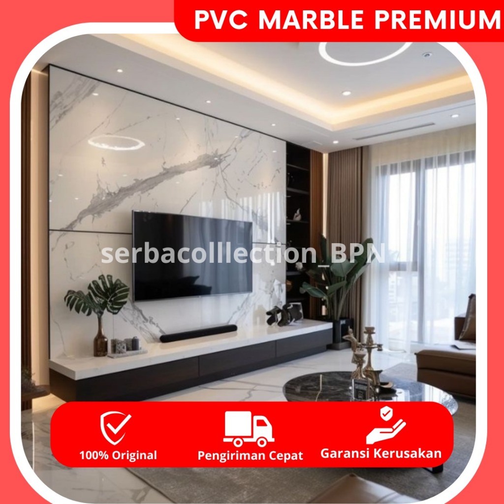Jual Pvc marble 1.22mx2.9m / pvc marmer 1.22mx2.9m / Panel Pvc marmer ...