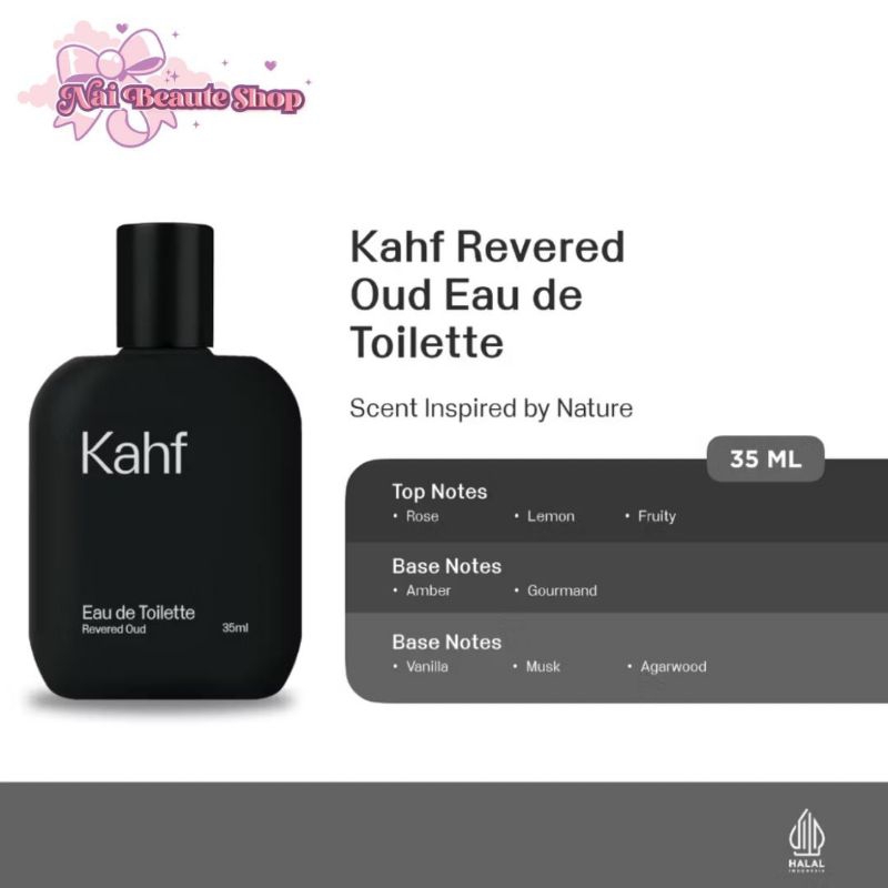 Jual Kahf Revered Oud Eau de Toilette | Shopee Indonesia