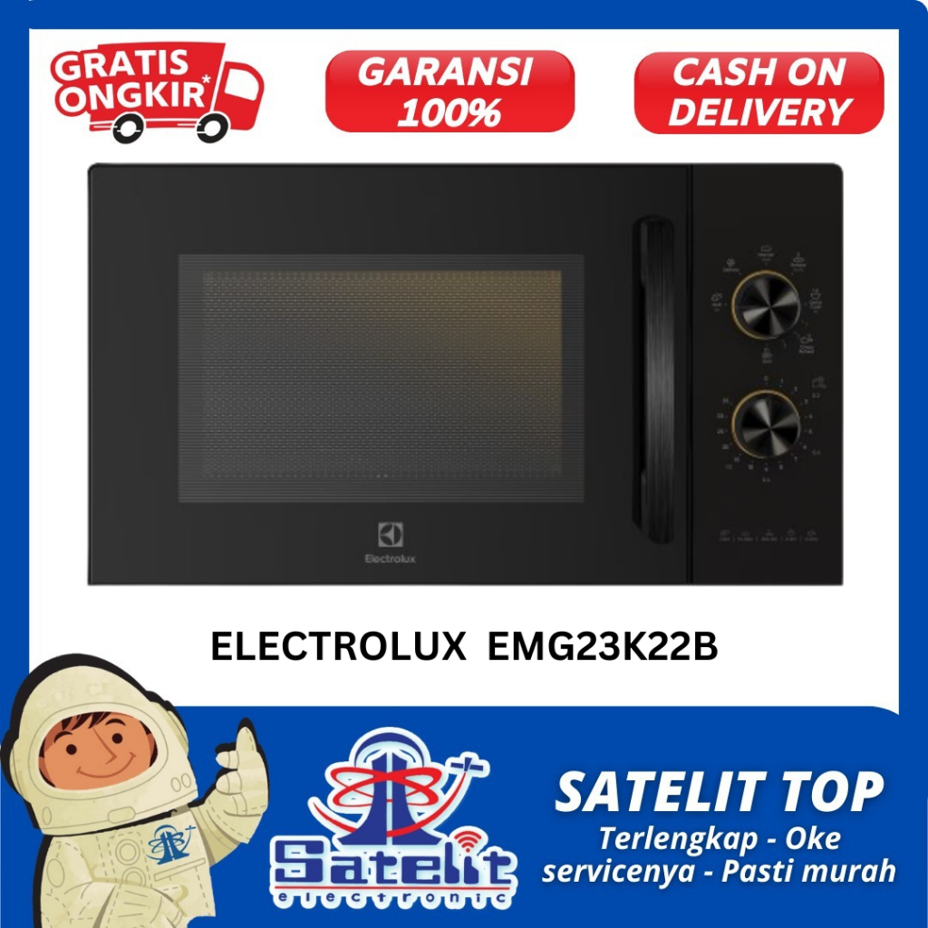 Jual MICROWAVE OVEN / PEMANGGANG MAKANAN ELECTROLUX EMG23K22B | Shopee ...