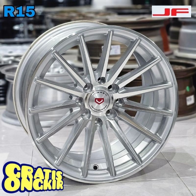 Jual velg racing mobil R16 VOSSEN VFS PCD 4X100 - 4X114,3 Avanza Xenia ...