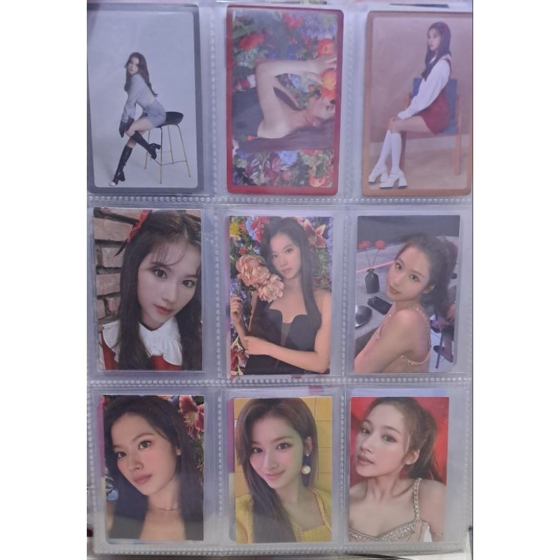 Jual photocard sana twice eyes wide open official pc sana ewo pob konsep set sana pontip ready ...