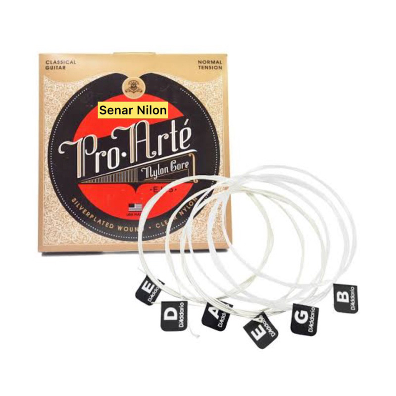 Jual SENAR TALI GITAR KLASIK NILON EJ45 | Shopee Indonesia