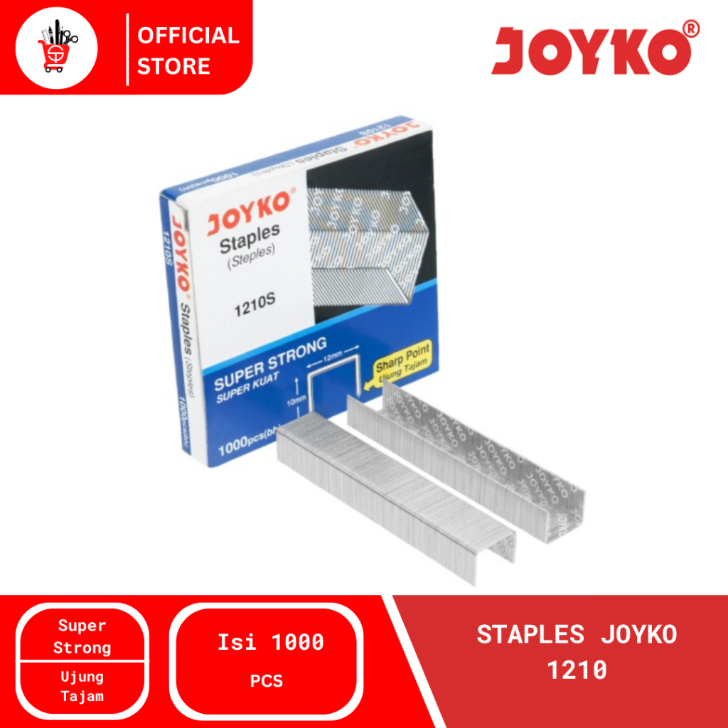 Jual Isi Stapler | Staples Joyko 1210 (1PACK) | Shopee Indonesia