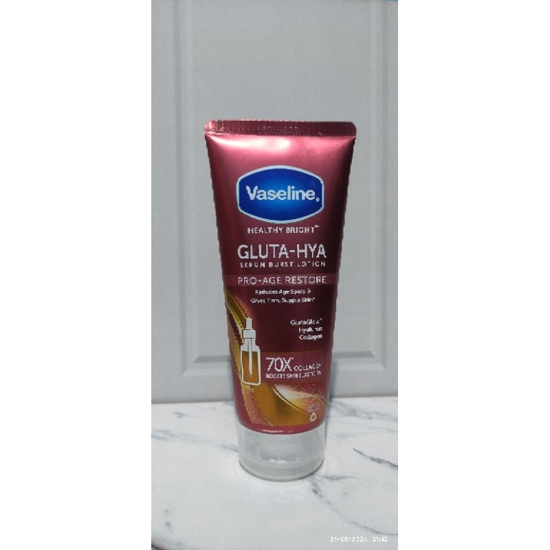 Jual Vaseline Gluta Hya Pro Age Restore | Shopee Indonesia